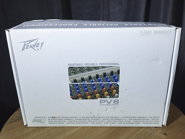 Store Demo Peavey PV8 Mixer | Reverb