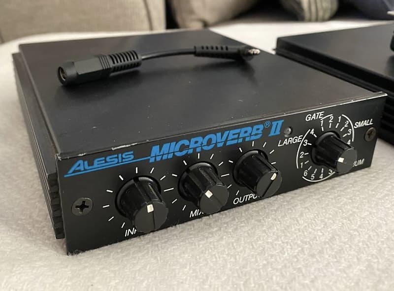 Alesis Microverb II Stereo Micro Verb Reverb Delay *Parts | Reverb