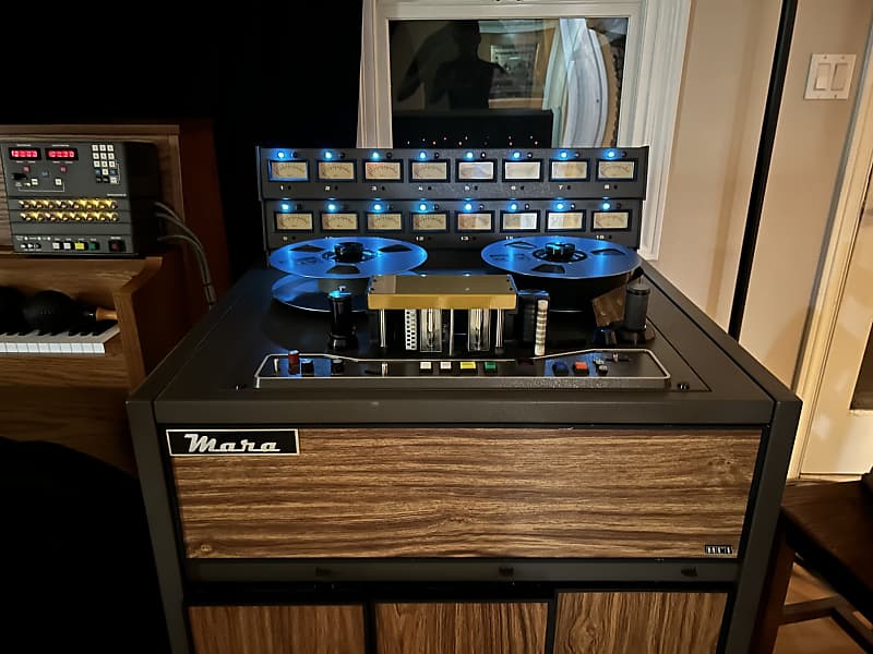 Mara Machines MCI JH-24 16-track 2-inch analog tape early | Reverb