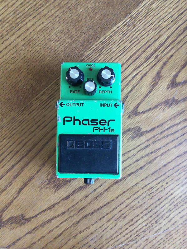 Boss PH-1R Phaser (Black Label) 1980 - 1985 - Green | Reverb