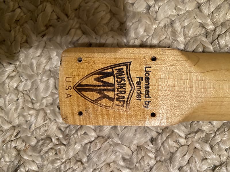 Musikraft Strat Neck Custom Build 2020 - Tinted Oil | Reverb