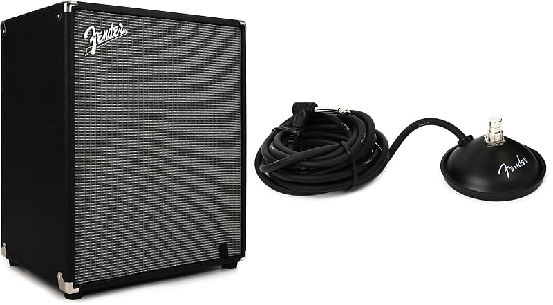 Fender Rumble 200 1x15" 200-watt Bass Combo Amp Bundle with | Reverb