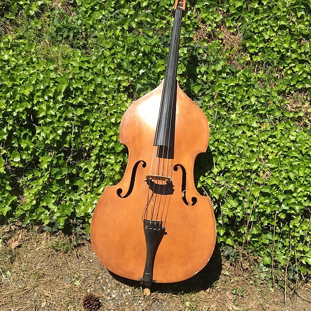 Benedikt Lang 3/4 bass early 1950's medium wood | Reverb