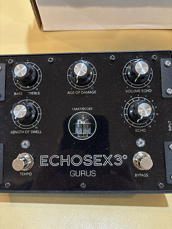 Gurus Echosex 3 Delay tube driven- Black | Reverb