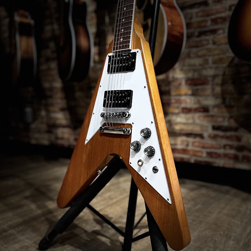 Gibson 70s Flying V - Natural | Reverb Canada