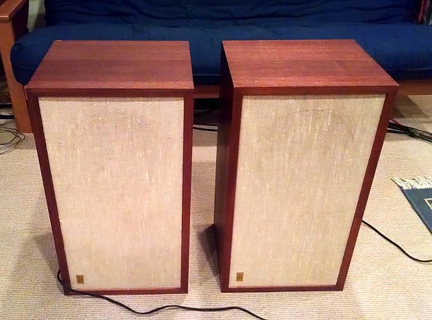 2-Janszen Model Z-500 Full Range 2-way bookshelf speakers | Reverb