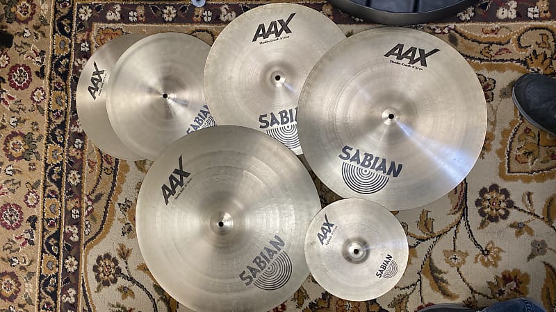 Sabian AAX Studio Cymbal Set 2010s - bronze | Reverb