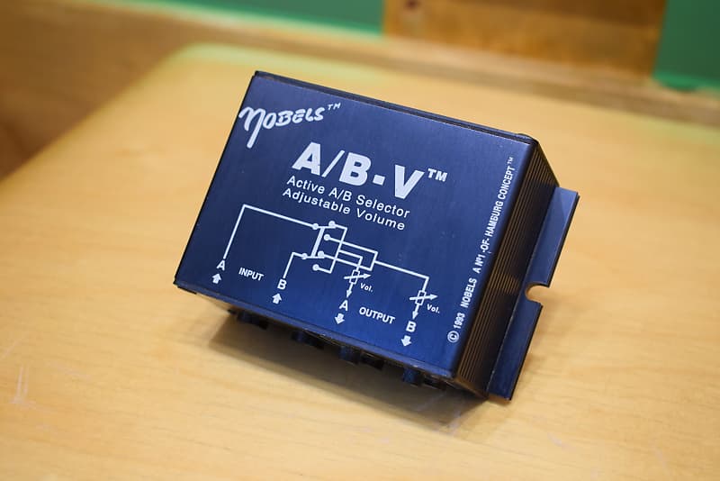 Nobels A/B-V Active A/B Selector with Adjustable Volume | Reverb