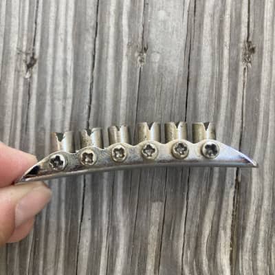 Mosrite Adjustable bridge 60s Celebrity 60s - Chrome Vintage | Reverb