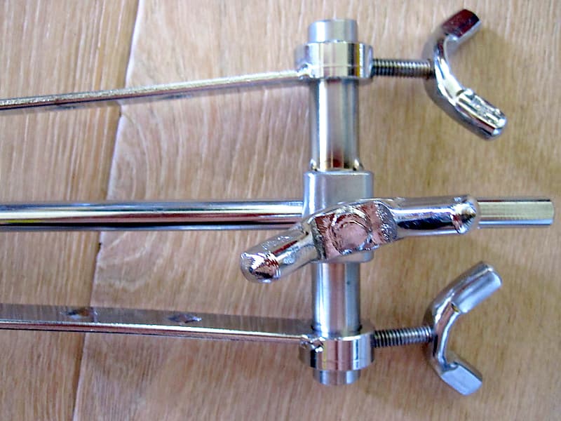 LP Bongo Mount Bracket with Post Vintage #1 | Reverb