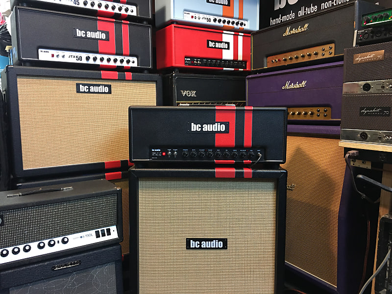 BC Audio Amplifier No. 10 Mk.II 2022, Black w/ Red Racing | Reverb