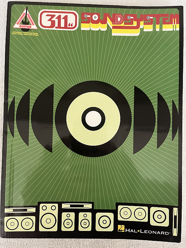 311 - Soundsystem - Guitar Tab / Tablature Book | Reverb