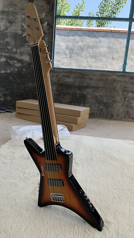 5 String Fretless Bass / 6 String Fretless Double Sided, | Reverb