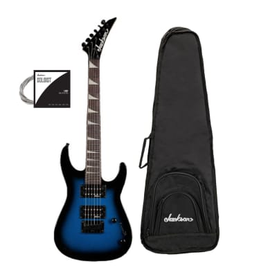 Jackson JS Series Dinky Minion JS1X Guitar (Blue Burst) with | Reverb