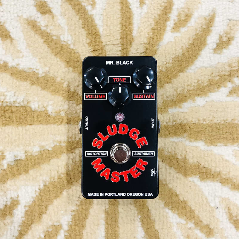 Mr. Black Sludgemaster Fuzz 2024 - Black | Reverb