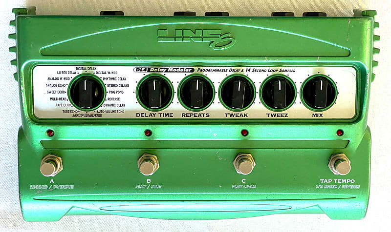 Legendary Delay Stompbox and Delay Modeling Pedal Line 6 DL4 | Reverb Legendary Delay Stompbox and Delay Modeling Pedal Line 6 DL4 | Reverb