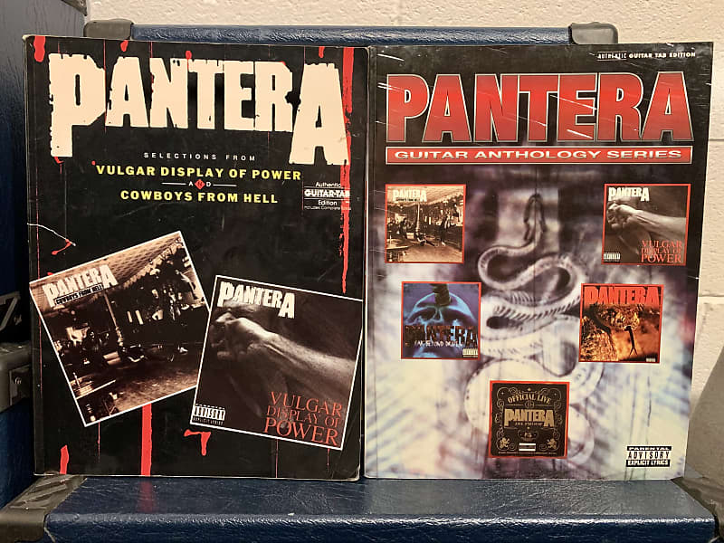 Pantera WB & Alfred Authentic Guitar TAB/Sheet Music | Reverb