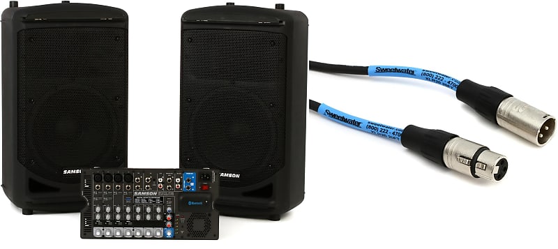 Samson Expedition XP1000 10-channel 1 000W Portable PA Bundle | Reverb