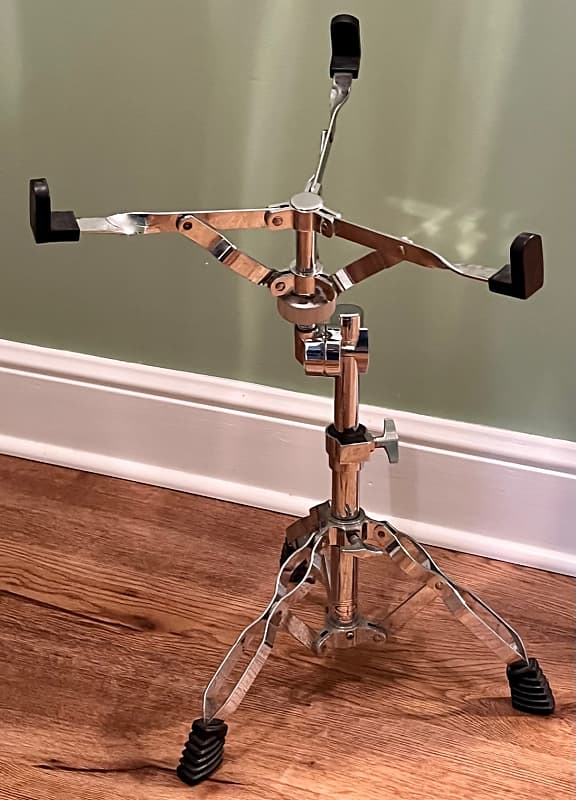 Snare Double Braced Snare Drum Stand - Chrome | Reverb