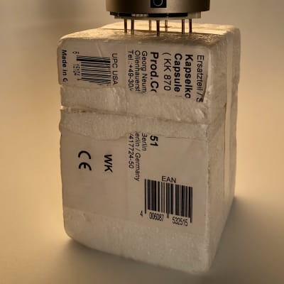 Neumann U87 Head - Nickel Mesh Cage, KK870 Capsule, Capsule | Reverb