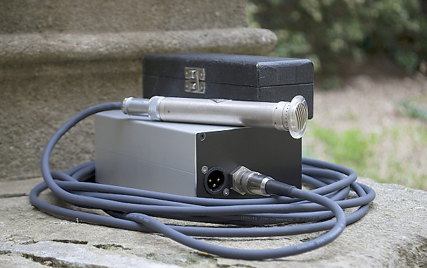 Schoeps M221F Telefunken AC701k tube mic with rare nickel | Reverb