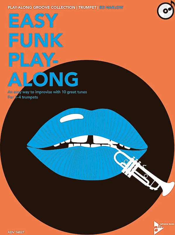 Ed Harlow - Easy Funk Play-Along Book w/CD - Trumpet | Reverb