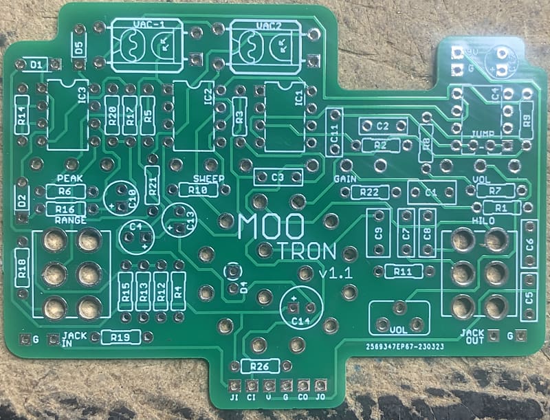 Mu-Tron III DIY PCB (Fuzzdog Moo-Tron) | Reverb