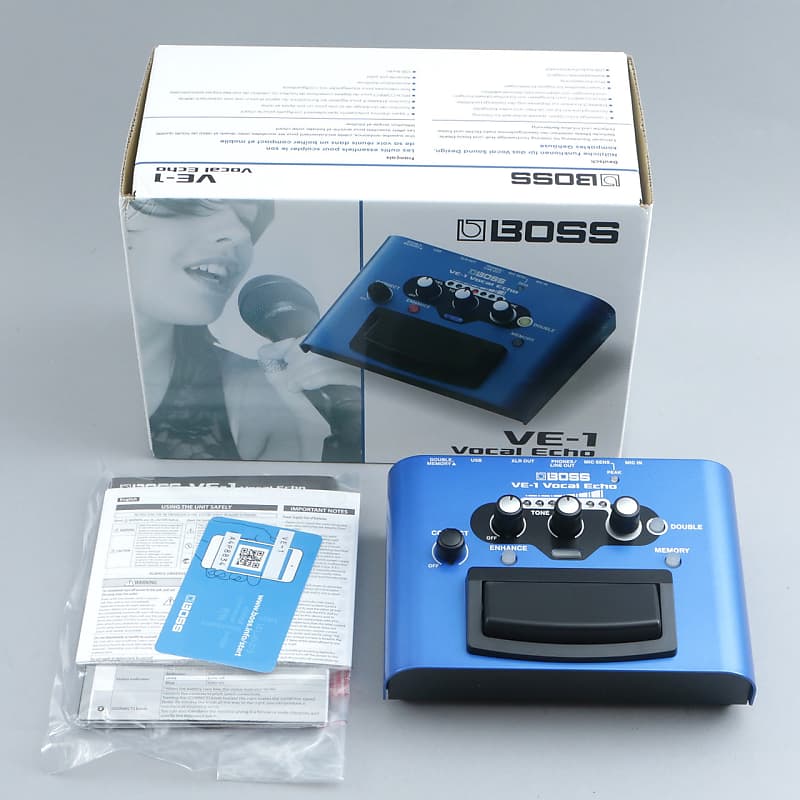 Boss VE-1 Vocal echo Vocal Effects Pedal P-27329 | Reverb