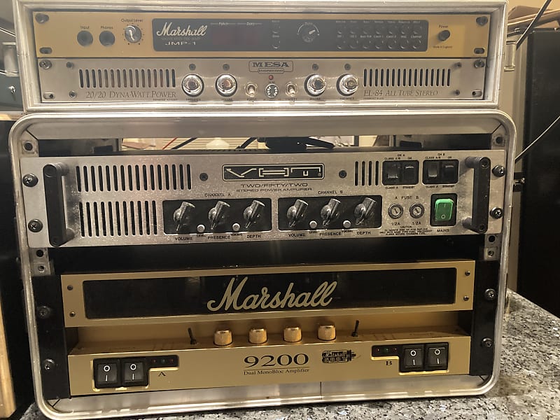 Marshall 9200 Dual MonoBloc 200 Watt Stereo Rack Power | Reverb