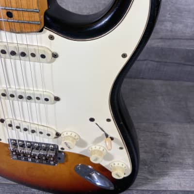Fender Stratocaster 1967 Sunburst...RARE Maple Cap Neck! | Reverb