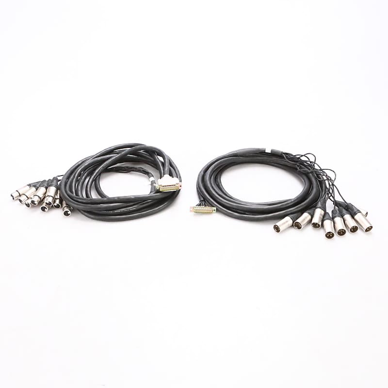 2 16ft Mogami 2932 XLR-Female Male-DB25 8-Channel Snake | Reverb