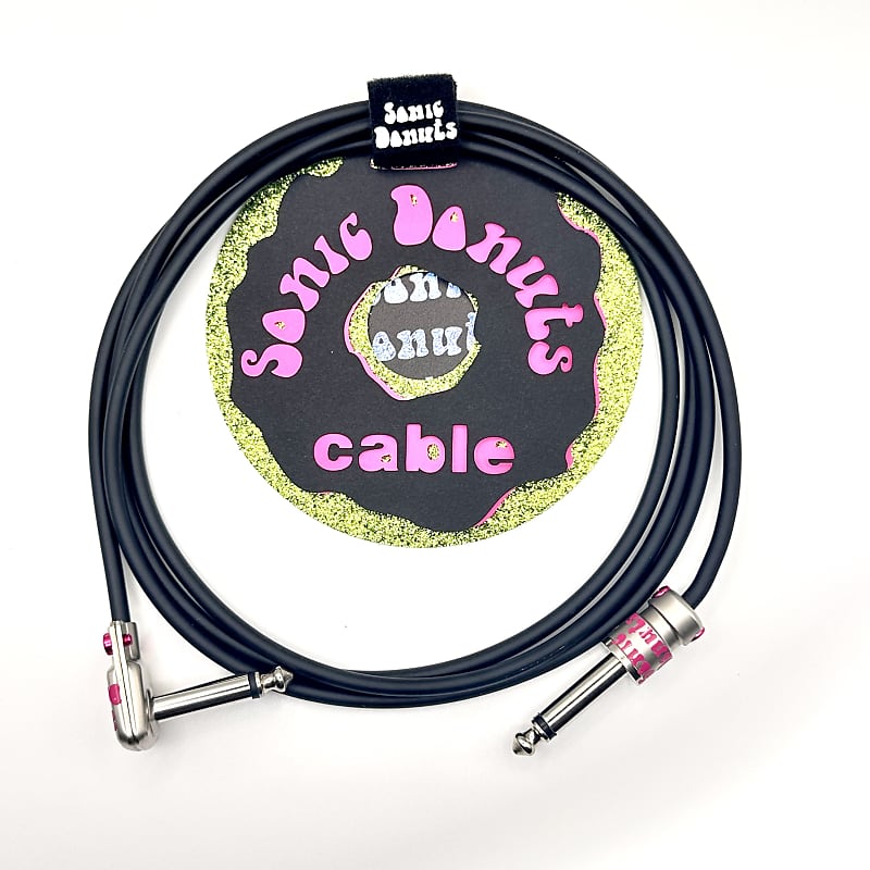 Sonic Donuts Cable 5' Straight Angle - Right Angle Instrument | Reverb