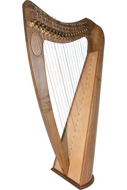 Roosebeck EMS Designed Fione Round Back Harp 19-String - | Reverb