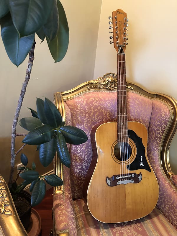 VINTAGE ORIGINAL Framus 5/296LM 12 STRING TEXAN ACOUSTIC | Reverb
