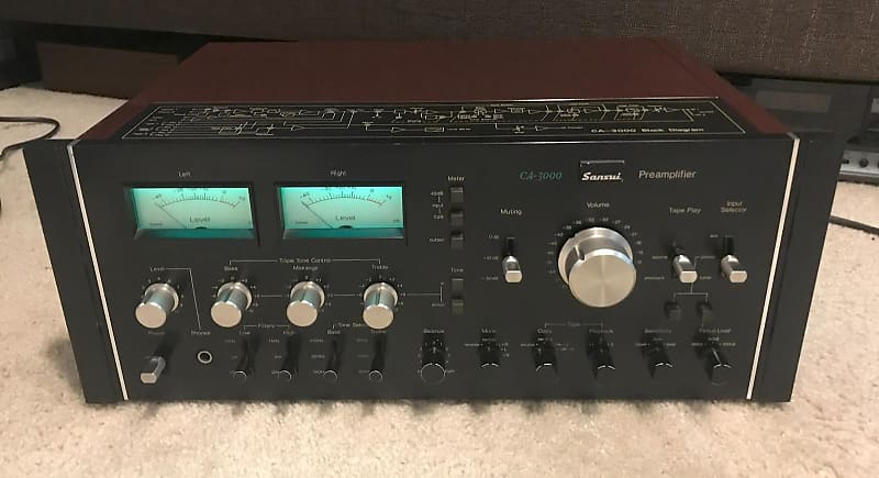 Sansui CA-3000 Preamplifier USA Version 120V | Reverb