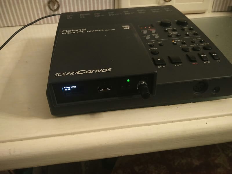 Floppy Drive Emulator USB for Roland SD-35 + (Midi Library & | Reverb