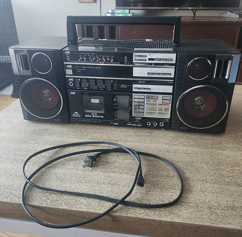 Vintage JVC PC-550C Portable Component BOOMBOX Radio | Reverb France