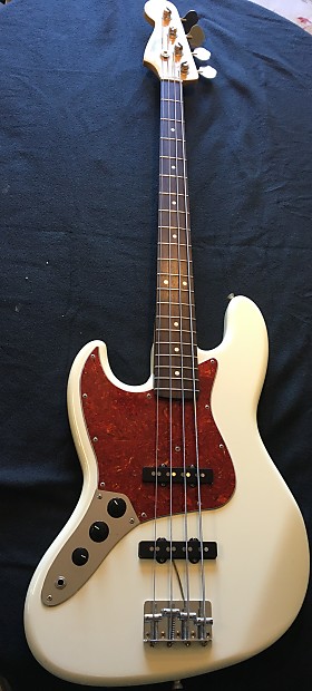 Fender Jazz Bass Made In Japan 1990/91 White Left Handed | Reverb