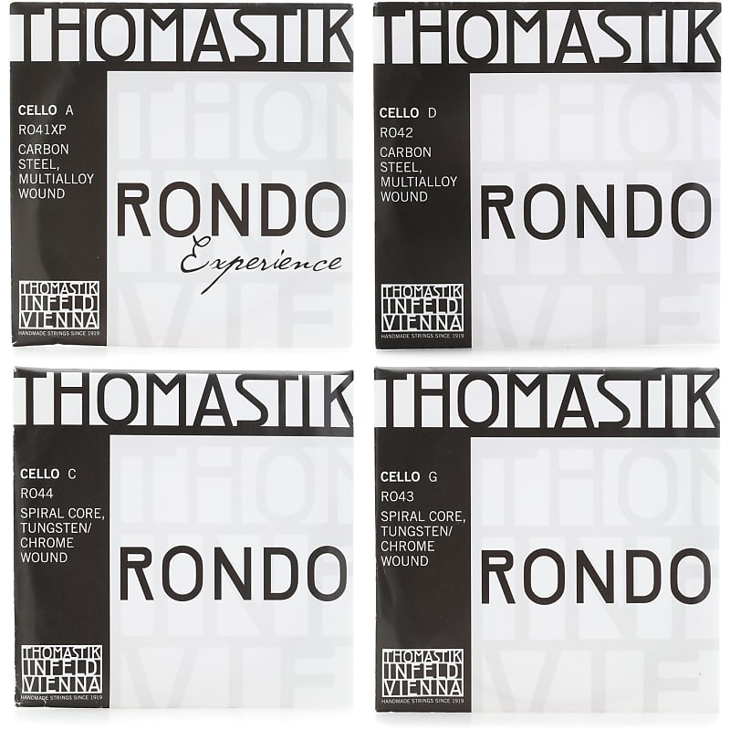 Thomastik-Infeld Rondo Cello String Set - 4/4 Size Experience | Reverb