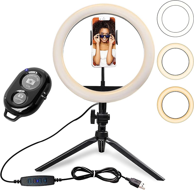 IDANCE 8 inches LED Ring Light - 6-in-1 Steady & Versatile | Reverb