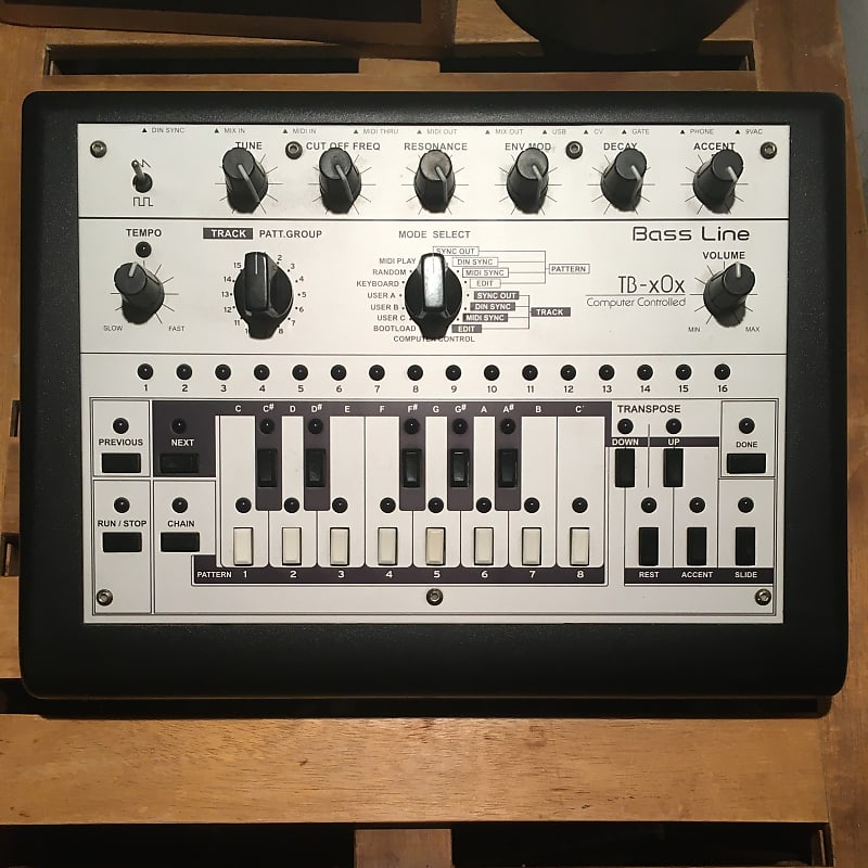 x0xb0x xoxbox Silver TB-303 Analog Bassline Clone | Reverb