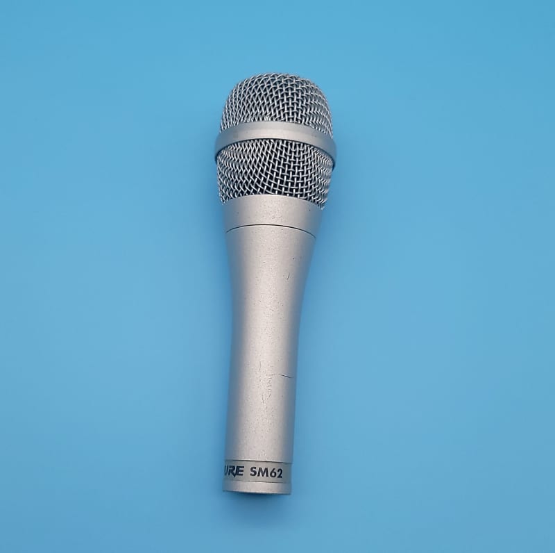 Vintage 1980s Shure SM62 Dynamic Microphone - Tiny Mic w/ | Reverb UK