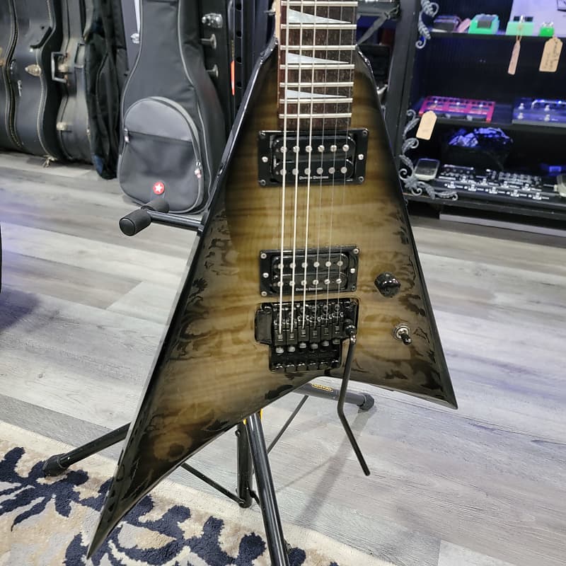 Jackson RR3 1997 - Olive Tiger | Reverb