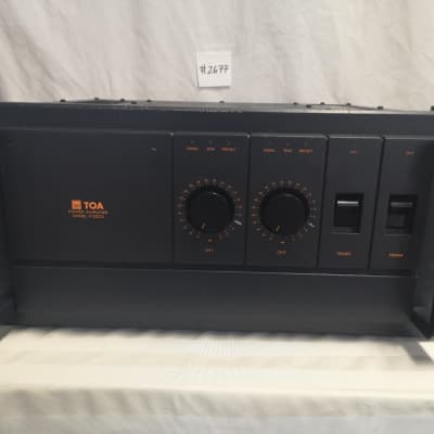 TOA P300D Professional Stereo Power Amplifier #2677 Good Used | Reverb