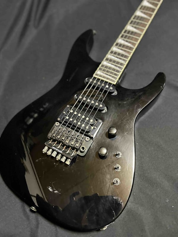 Fernandes STJ-75 1980s - Black MIJ Dinky Type | Reverb