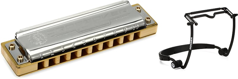 Hohner Marine Band Crossover Harmonica - Key of F Bundle with | Reverb