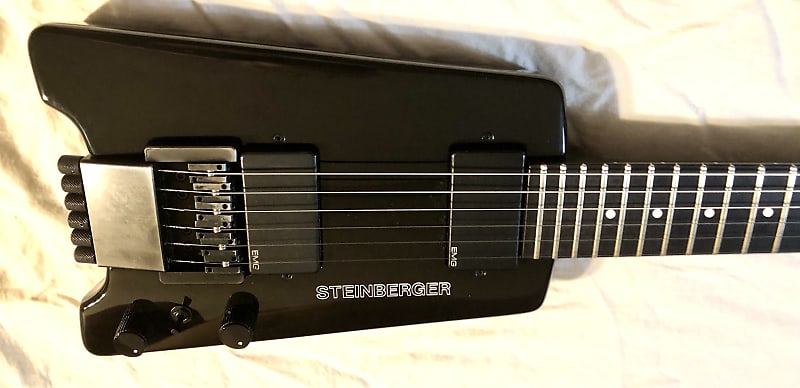 Steinberger GL-2 Hardtail 1984 - Black, Restored by Jeff | Reverb