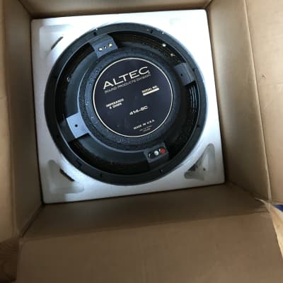 Altec 414-8C Early 70's Blk | Reverb