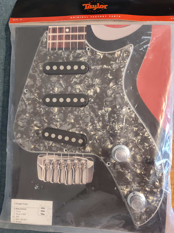 Taylor SB-1X Loaded pickguard SSS | Reverb