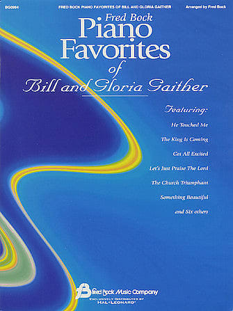 Fred Bock Piano Favorites Of Bill And Gloria Gaither Piano | Reverb